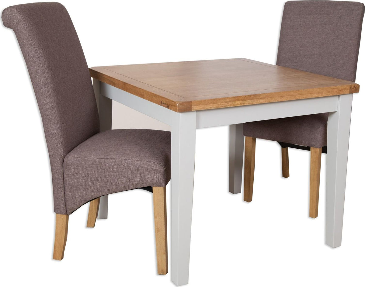 Canberra Grey 90cm x 90cm Dining Table – Pine & Oak Warehouse