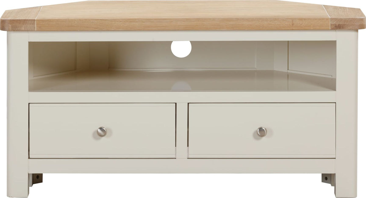 Foxington Painted Corner TV Unit – Pine & Oak Warehouse