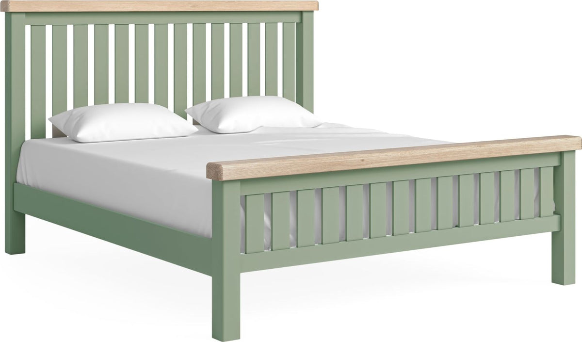 Salcombe Sage 6' Slatted Bed – Pine & Oak Warehouse