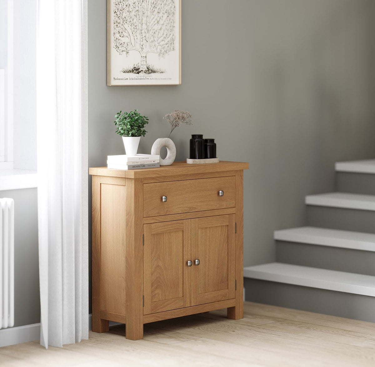 Devonshire Oak Lite Small Sideboard – Pine & Oak Warehouse
