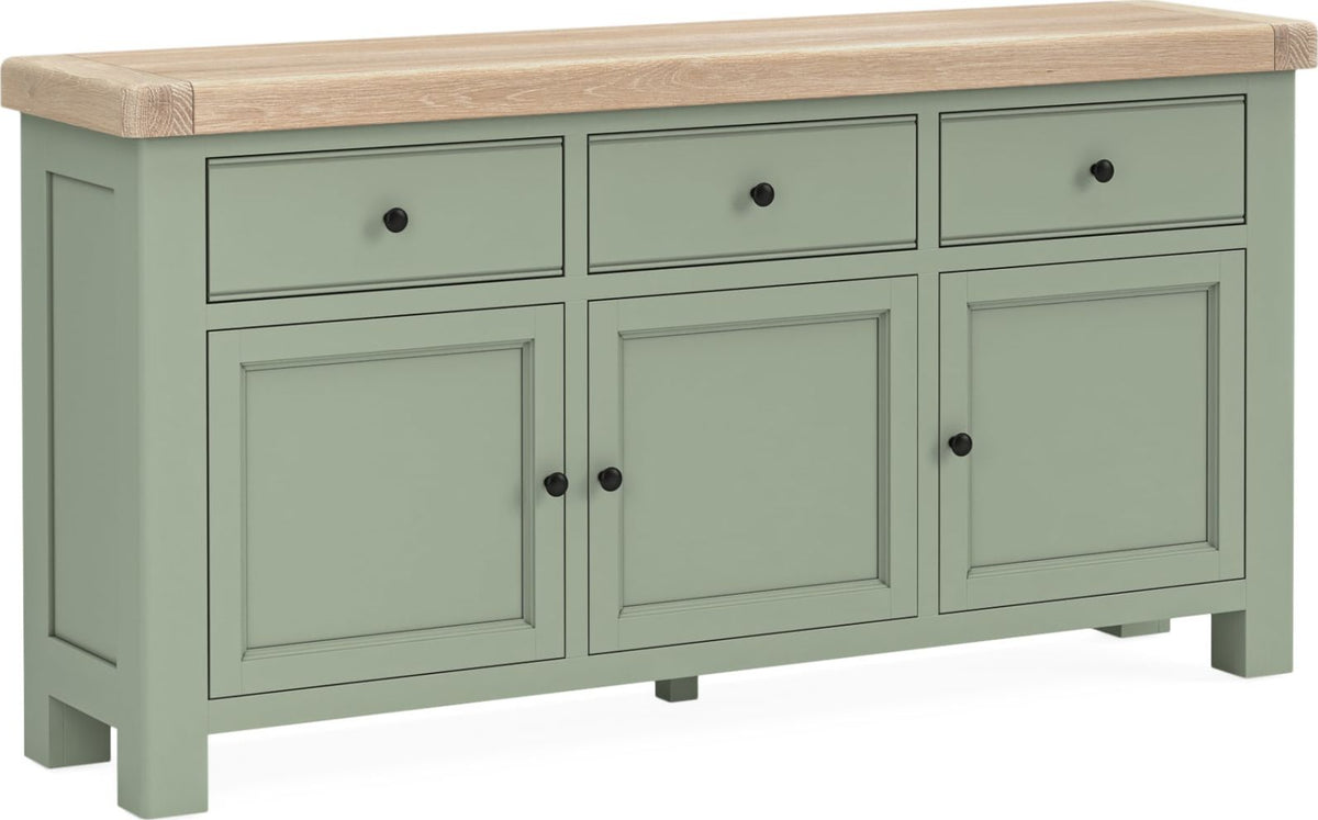 Salcombe Sage Large Sideboard – Pine & Oak Warehouse