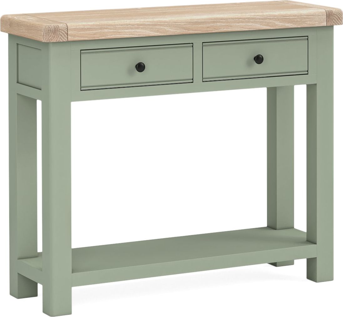 Salcombe Sage Console Table – Pine & Oak Warehouse
