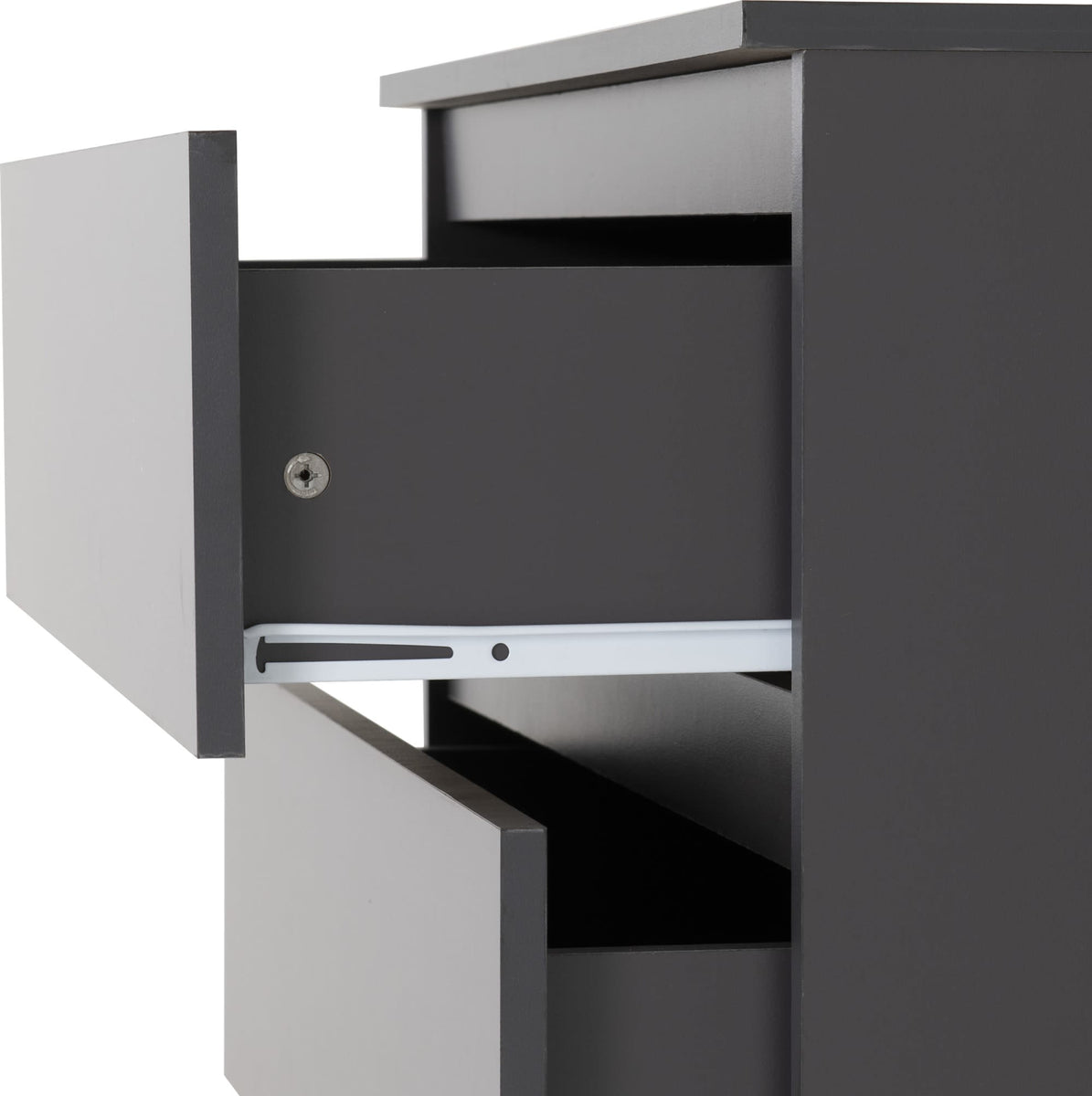 Malbury 4 Drawer Chest - Grey – Pine & Oak Warehouse