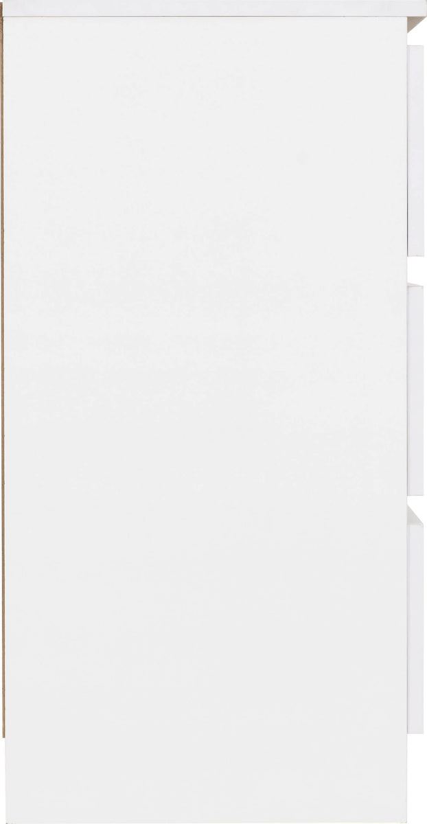 Malbury 6 Drawer Chest - White – Pine & Oak Warehouse